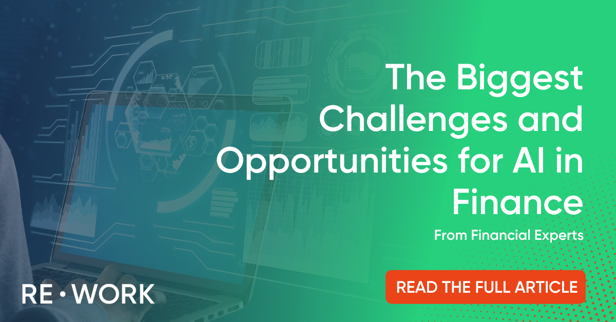 The Biggest Challenges and Opportunities for AI in Finance